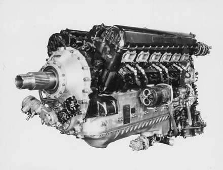 Rolls Royce Merlin III engine | Royal AirForce musem - Mobile Guide